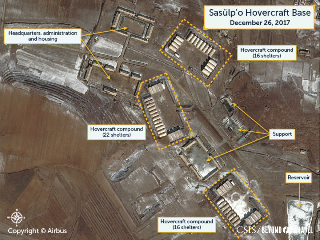 North Korean Special Operations Forces: Hovercraft Bases (Part II ...