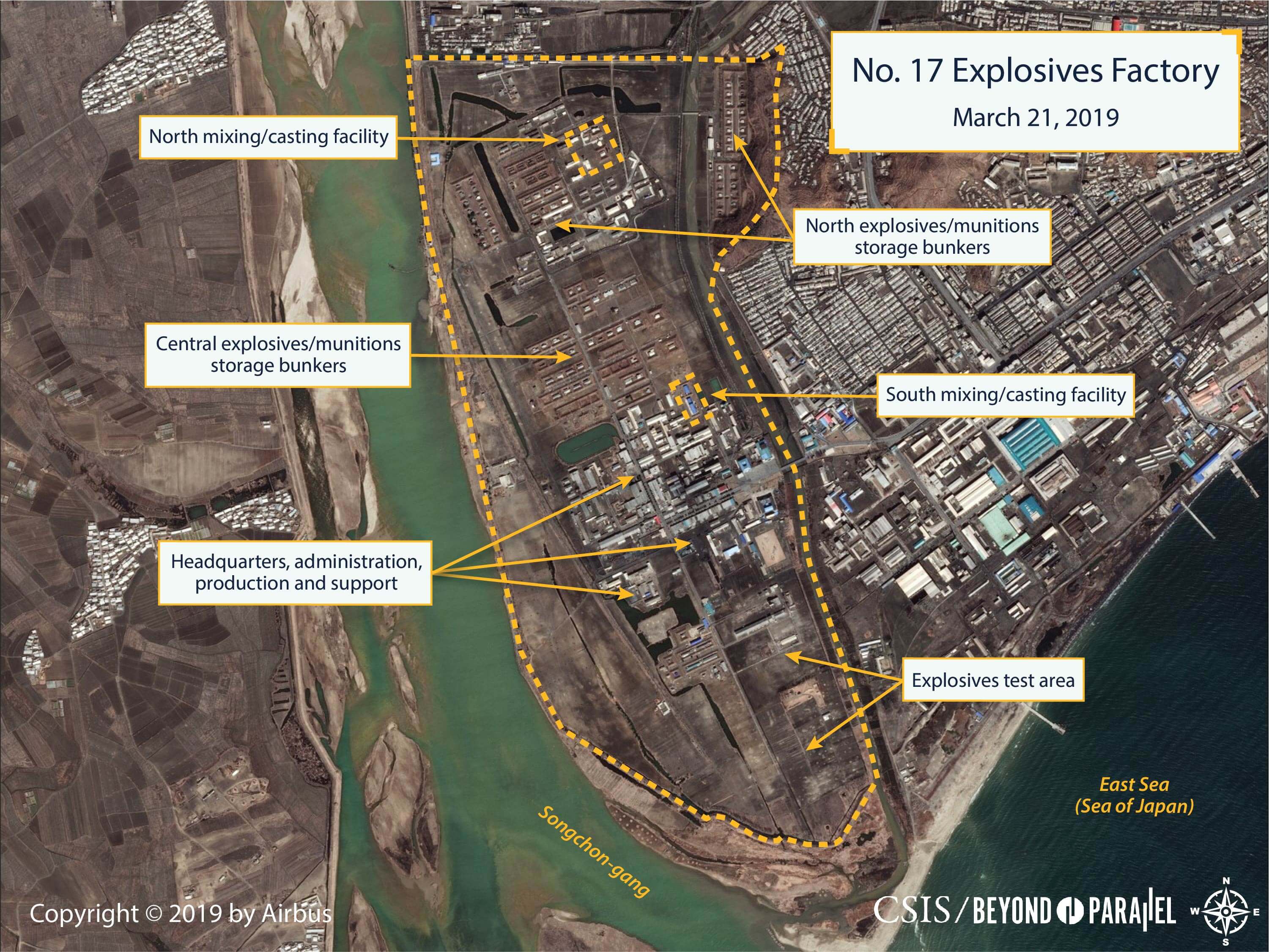 North Korea's No. 17 Explosives Factory: No Significant Activity ...