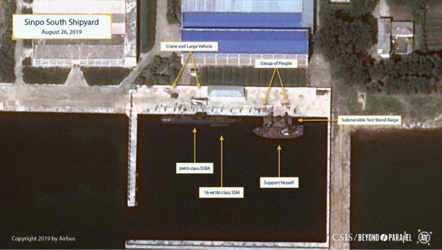 Sinpo South Shipyard: Construction of a New Ballistic Missile Submarine ...