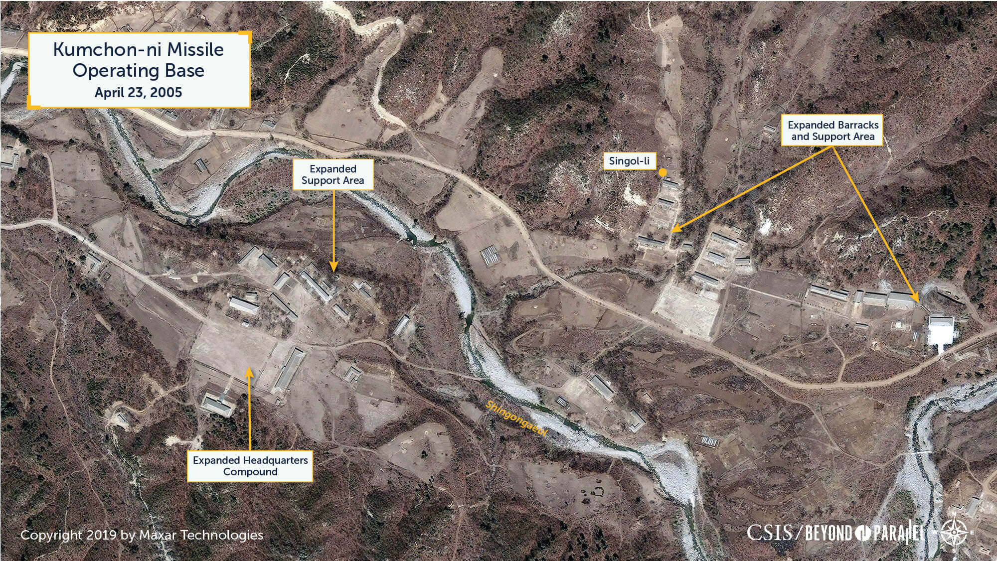 Undeclared North Korea: The Kumchon-ni Missile Operating Base - Beyond ...