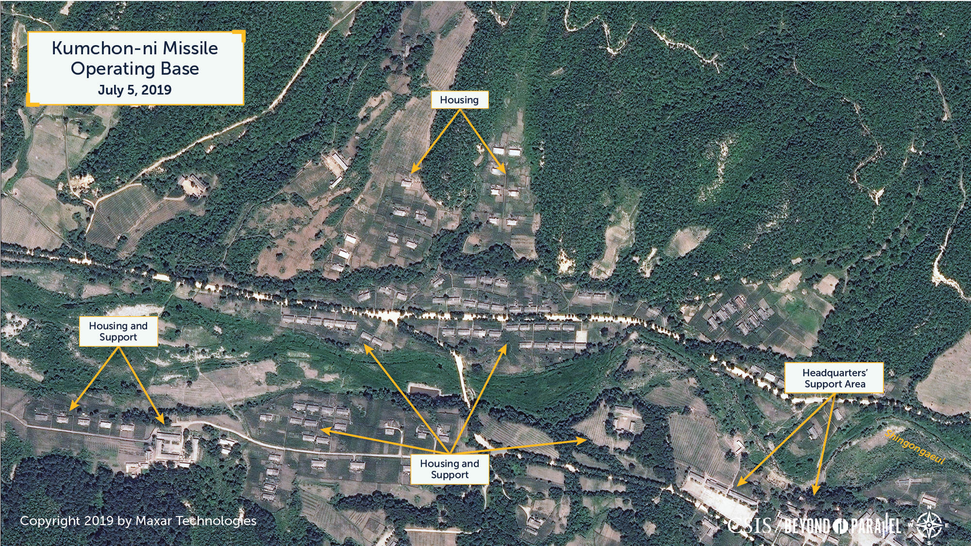 Undeclared North Korea: The Kumchon-ni Missile Operating Base - Beyond ...