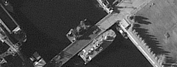 December 2019 Update: The Nampo Submersible Missile Test Stand Barge ...