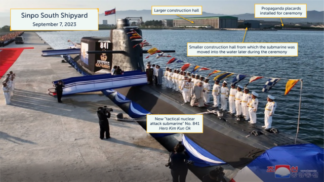 North Korea Launches New Ballistic Missile Submarine - Beyond Parallel