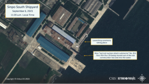 North Korea Launches New Ballistic Missile Submarine - Beyond Parallel