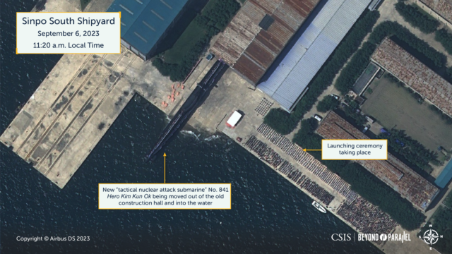 North Korea Launches New Ballistic Missile Submarine - Beyond Parallel