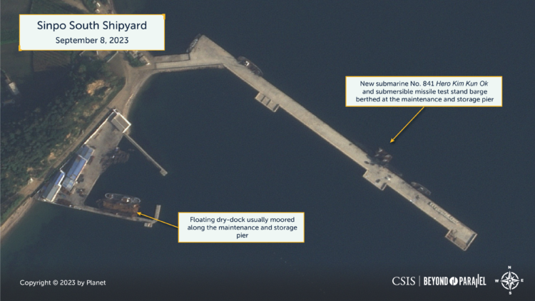 North Korea Launches New Ballistic Missile Submarine - Beyond Parallel
