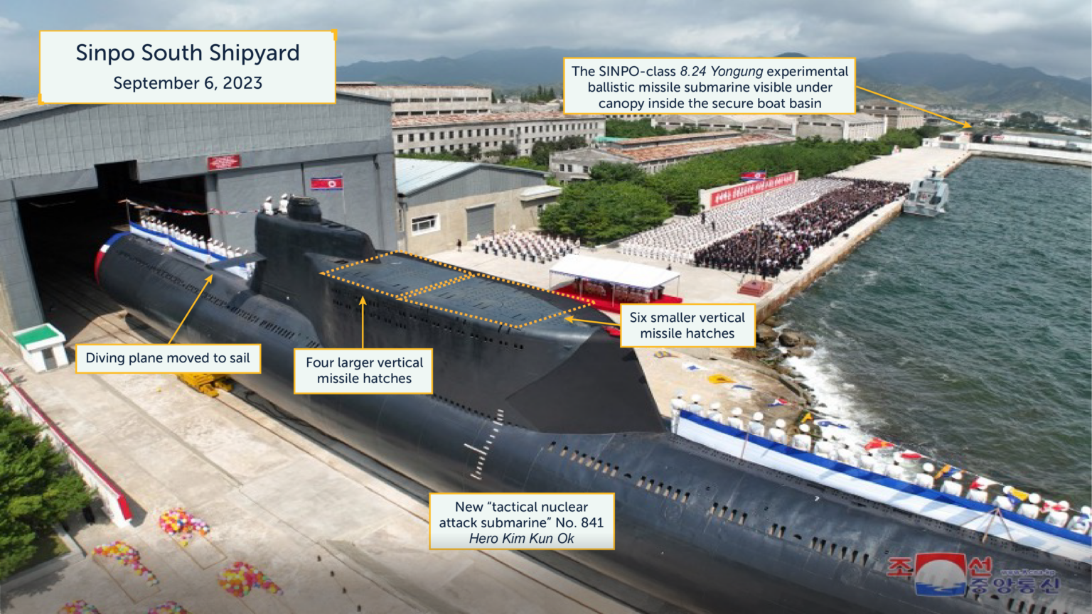 North Korea Launches New Ballistic Missile Submarine - Beyond Parallel