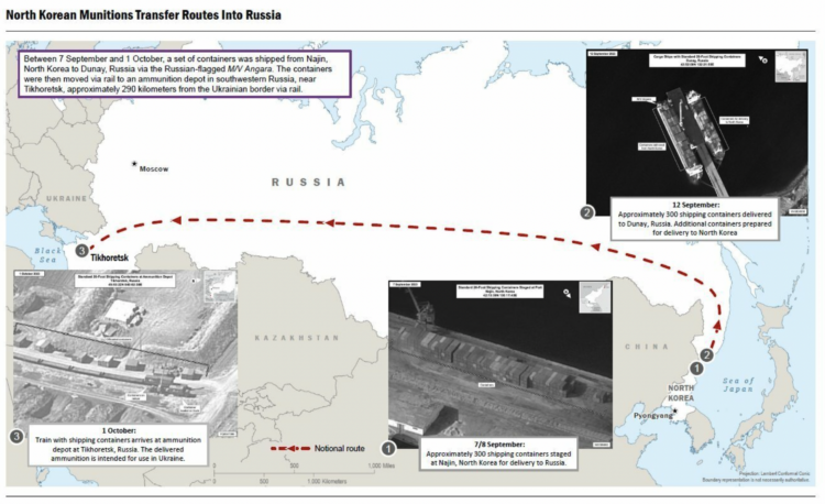 Ongoing Arms Transfer Activity at Najin Port - Beyond Parallel