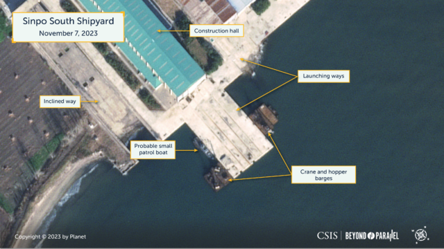 Sinpo South Shipyard Update: Recent Activity - Beyond Parallel