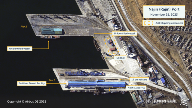 Activity at Najin Points to Continued DPRK-Russia Arms Transfers ...