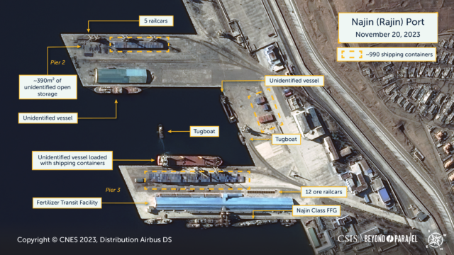 Activity at Najin Points to Continued DPRK-Russia Arms Transfers ...