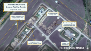 Major Munitions Transfers from North Korea to Russia - Beyond Parallel