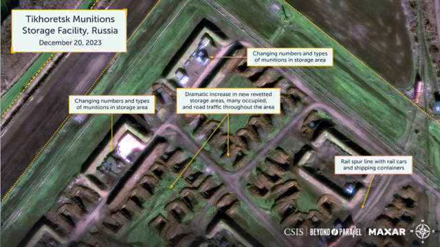 Major Munitions Transfers from North Korea to Russia - Beyond Parallel