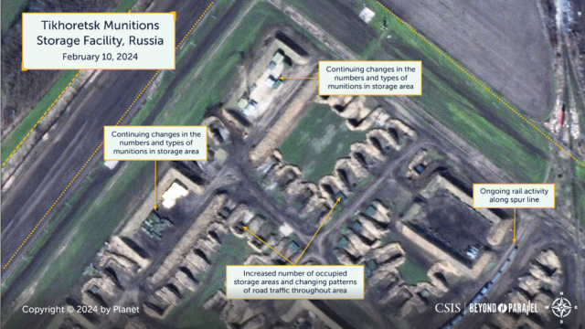 Major Munitions Transfers from North Korea to Russia - Beyond Parallel