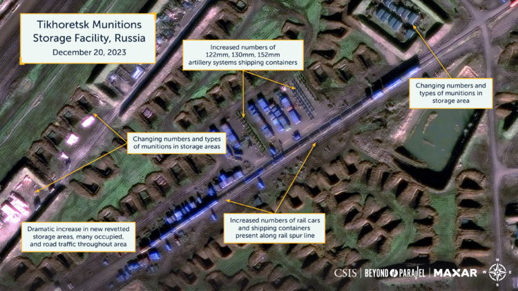 Major Munitions Transfers from North Korea to Russia - Beyond Parallel