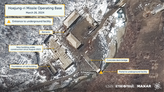 Changes at North Korean Missile Operating Bases: Part 1 (Hoejung-ni ...