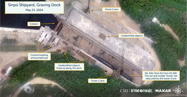 Recent Ballistic Missile Submarine Movements at Sinpo - Beyond Parallel