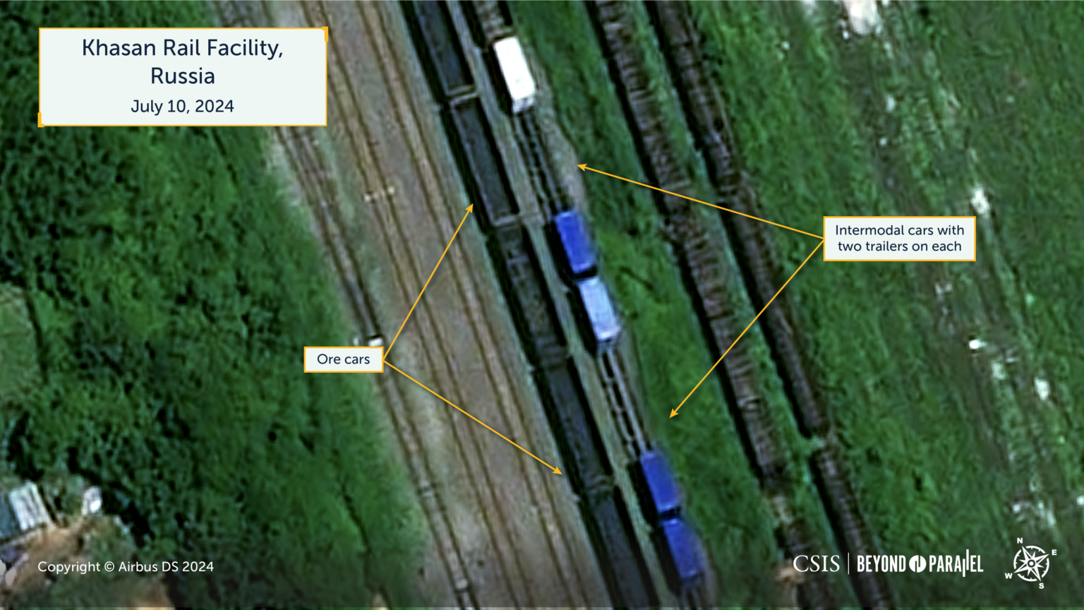 Changes at Tumangang-Khasan Rail Crossing as DPRK-Russia Alliance ...