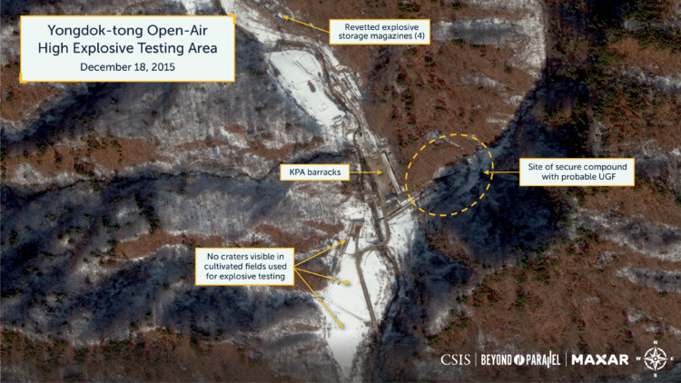 Yongdok-tong Nuclear High Explosive Test Facility: Part 2 - Beyond Parallel