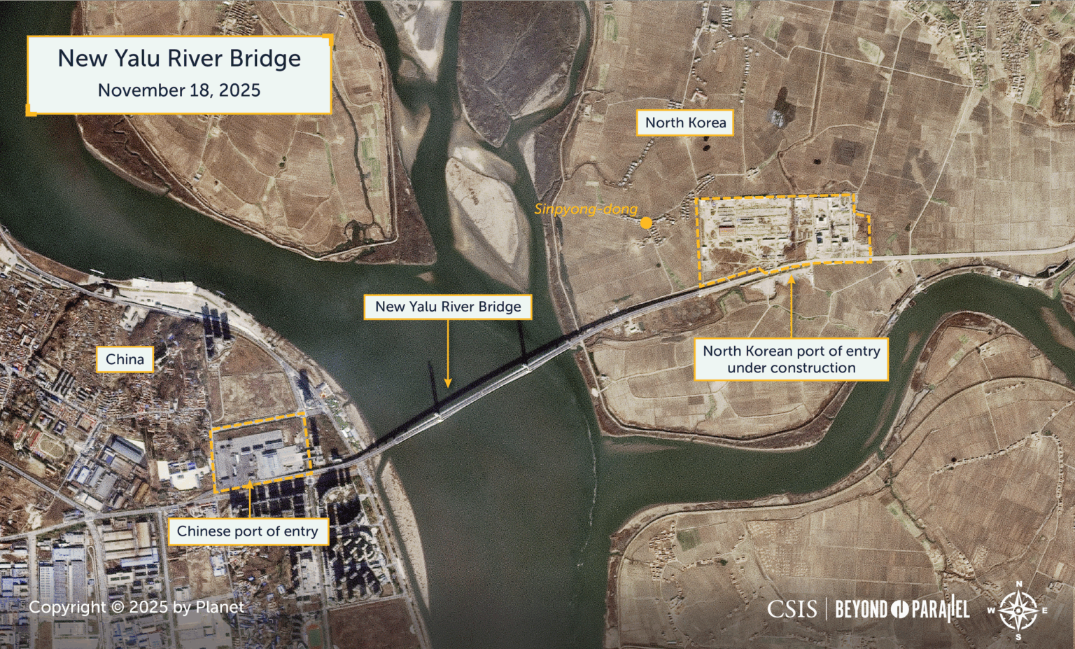 Progress at the Much-Delayed New Yalu River Bridge - Beyond Parallel
